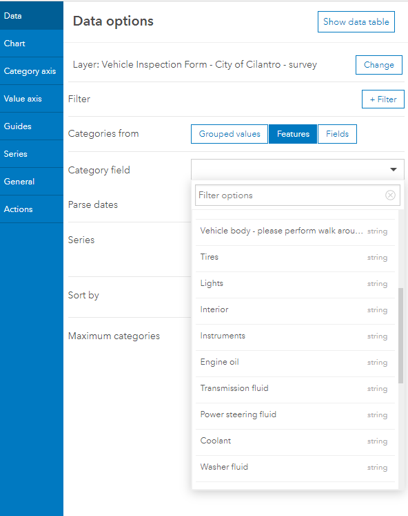 Survey123 Vehicle Inspection Items & Conditions - Esri Community