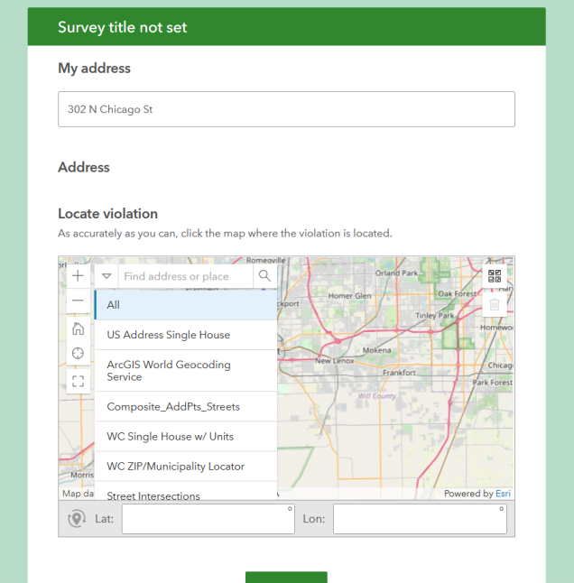 Solved: Add geopoint from text field in online survey - Esri Community