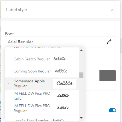 Add FGDCGeoAge font to ArcGIS Online Map Viewer - Esri Community