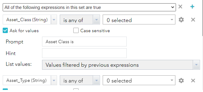 Solved: Query Widget not holding query criteria expression... - Esri Community
