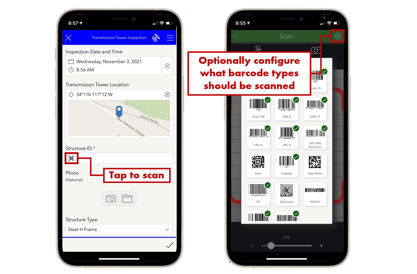 Understanding Barcode Questions in ArcGIS Survey12... - Esri Community