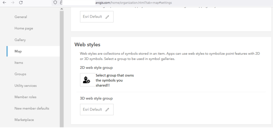Web Styles: do these work in AGOL Maps, or just Sc... - Esri Community
