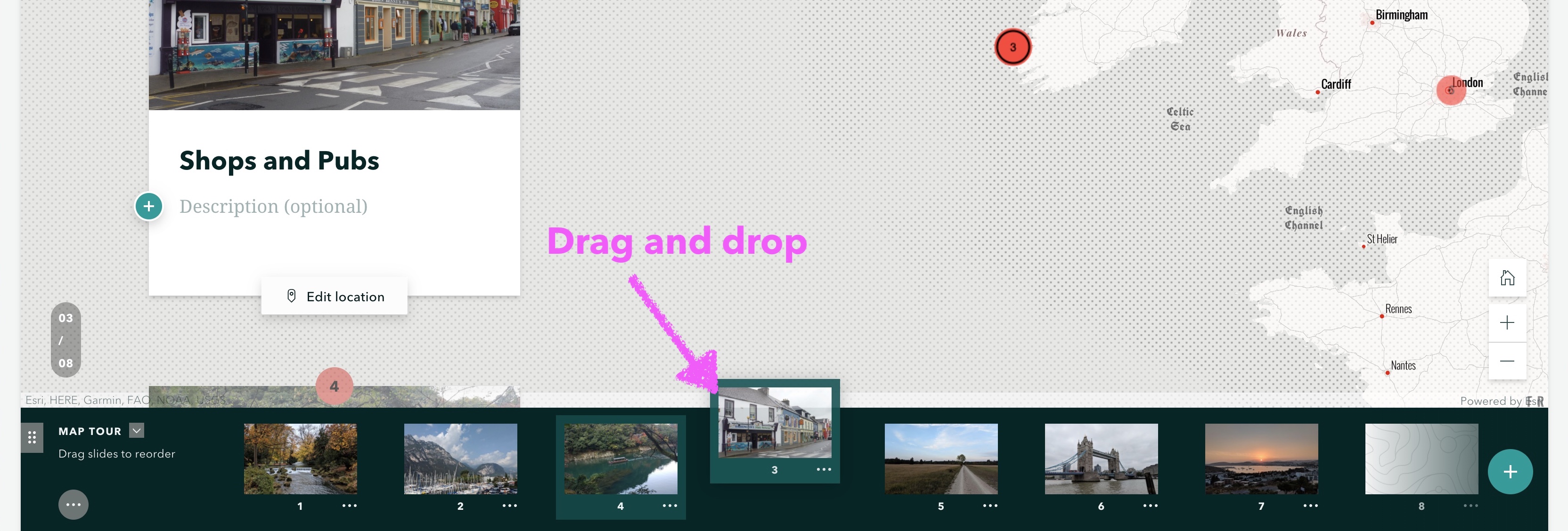 Solved: Story Map Tour - order of tour points - Esri Community