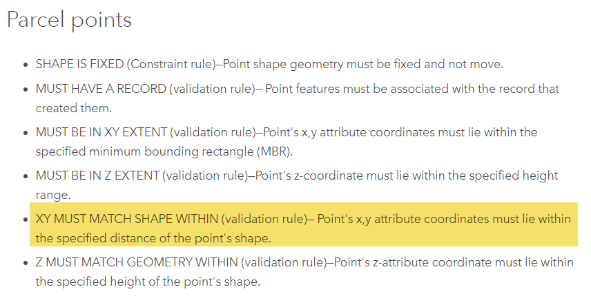 Solved: How to load Control monuments into parcel points - Esri Community