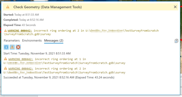 Invalid geometry in Survey123 Feature Layer - Esri Community