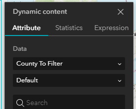 Solved: Can You Use Filter Widget To Filter Dynamic Data I... - Esri ...