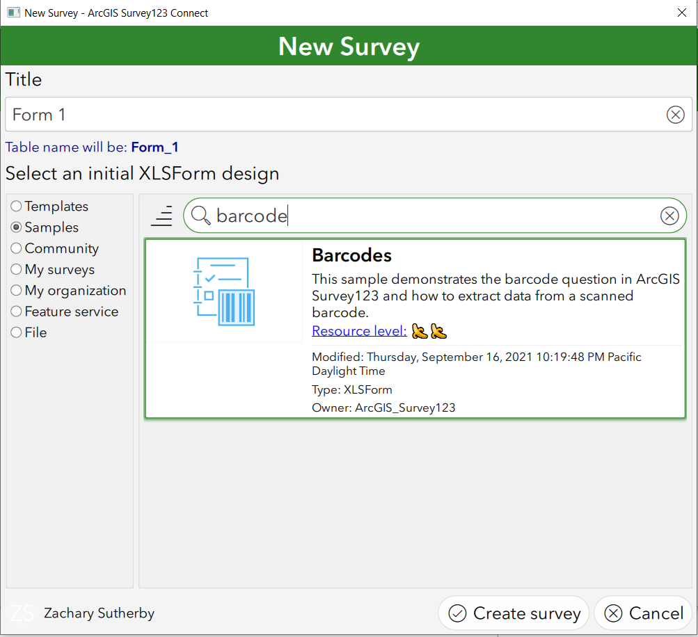 survey123-connect-how-to-use-the-email-and-barcode-esri-community
