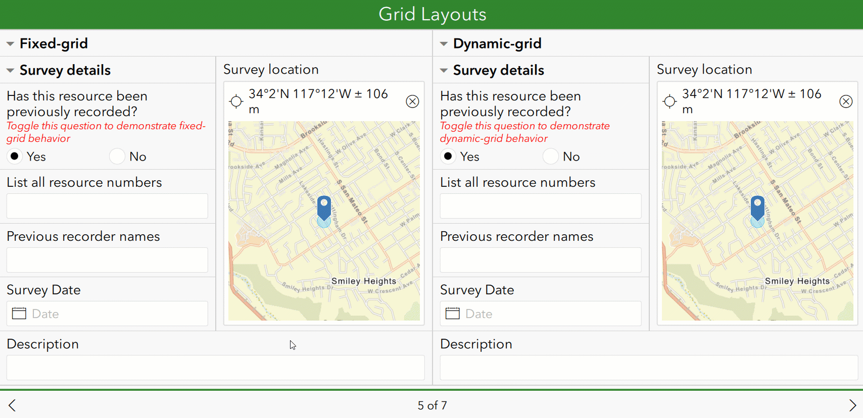 Survey123 Tricks of the Trade: Groups, Grids and Pages