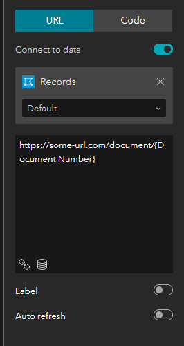 Solved: How to create a dynamic URL based on string + attr... - Esri Community