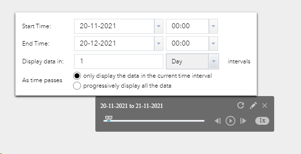 Customising Time Slider functionality - WAB - Esri Community