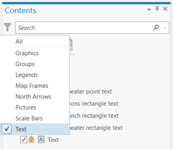 Find 'null' elements in layout - Esri Community