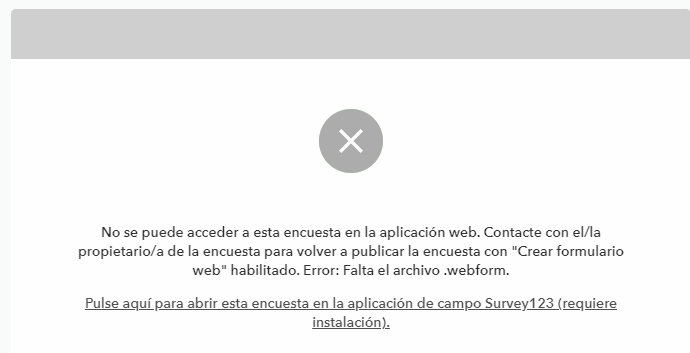 Solved: webform issue after After Survey 123 September 202... - Esri Community