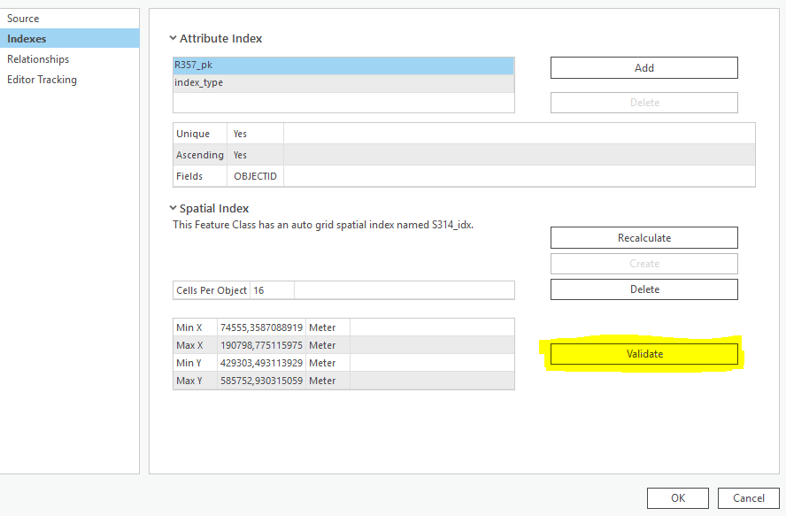 Solved: Arcpy spatial index Validation - Esri Community