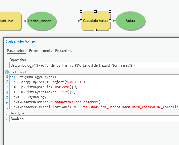 Show line number in model builder Calculate Value ... - Esri Community