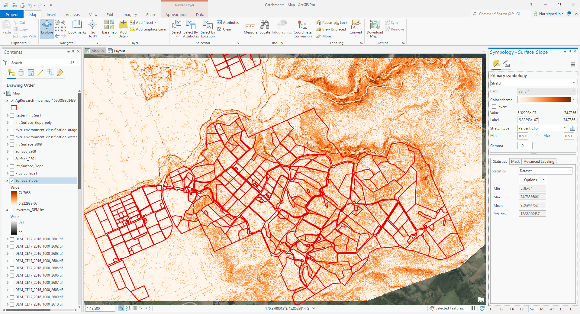 Solved: Slope on mosaic to new raster - Esri Community