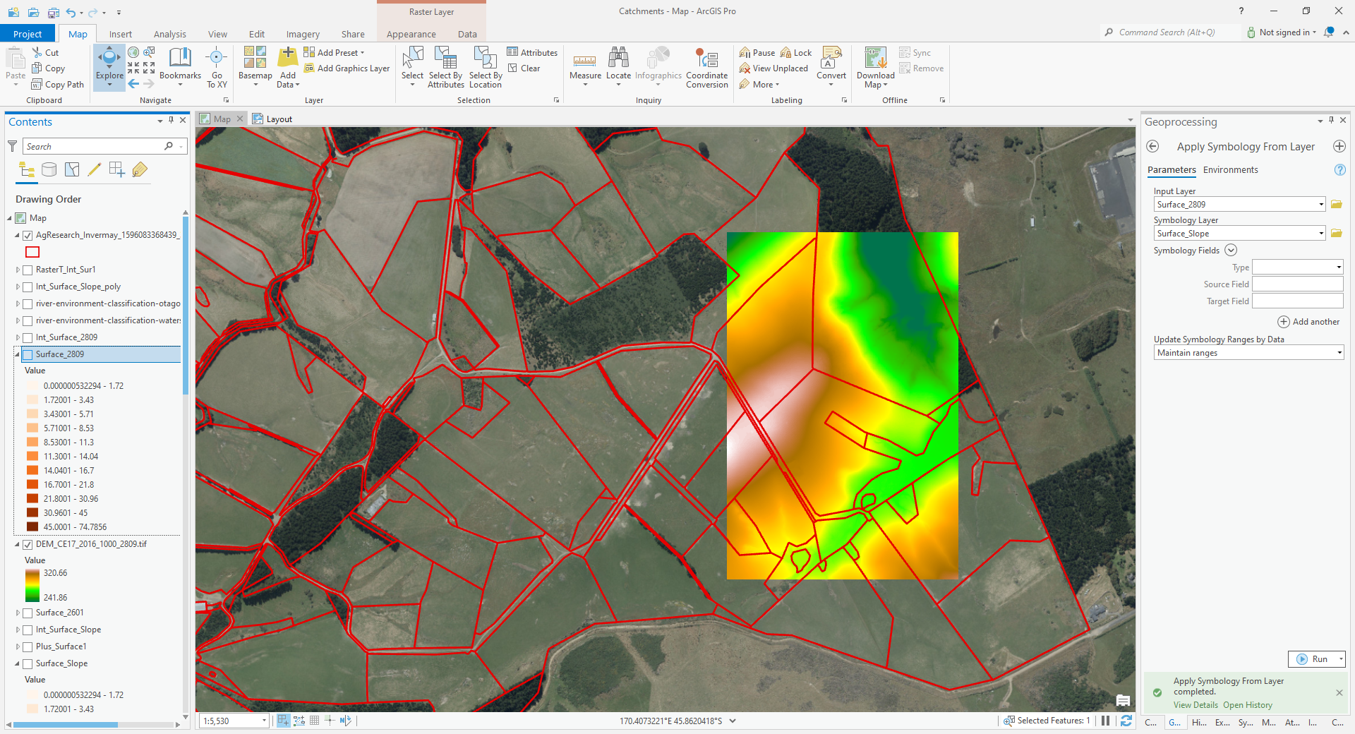 Solved: Slope on mosaic to new raster - Esri Community