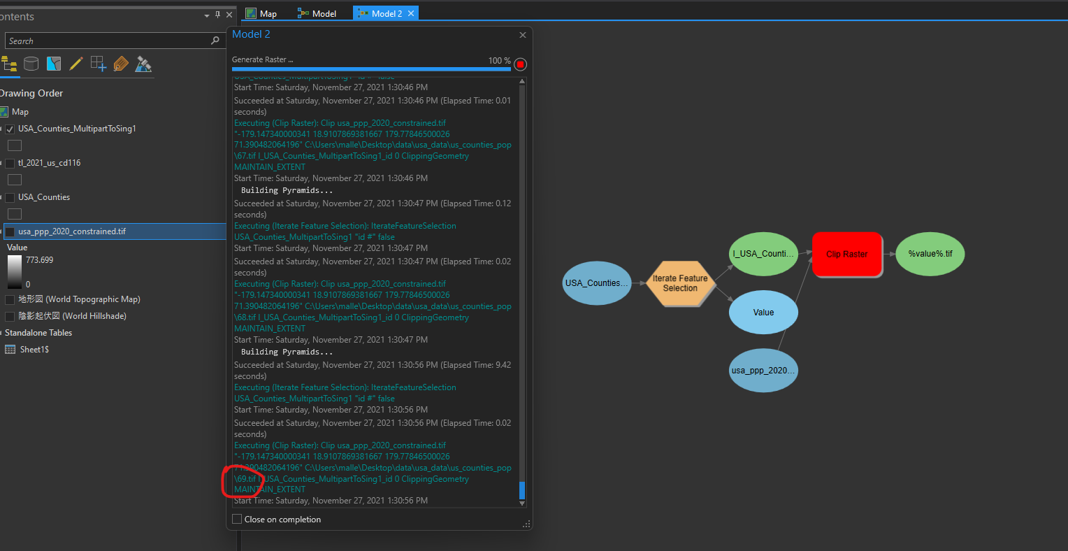 Clip raster freezes Arcgis pro - Esri Community