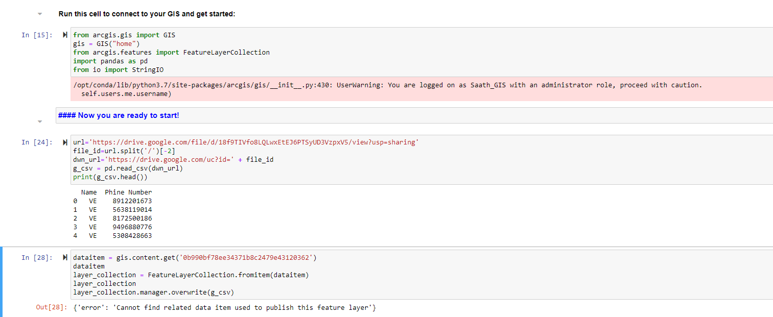 Automatically overwrite google sheets feature laye... - Esri Community