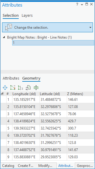 Solved: Getting Height value of vertices in a polyline - Esri Community