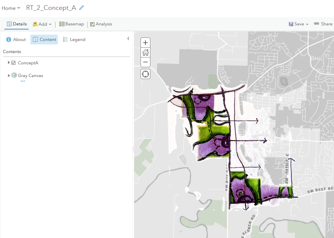 Solved: Layers from KMZ appear in Map Viewer, but not in S... - Esri Community