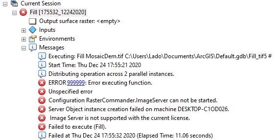 Solved: Problem with mosaic dataset - Esri Community