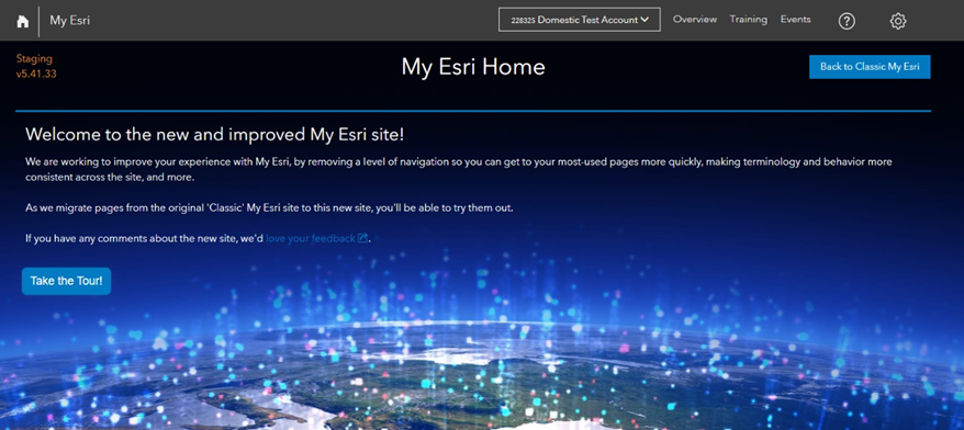 Try the new My Esri Experience! - Esri Community