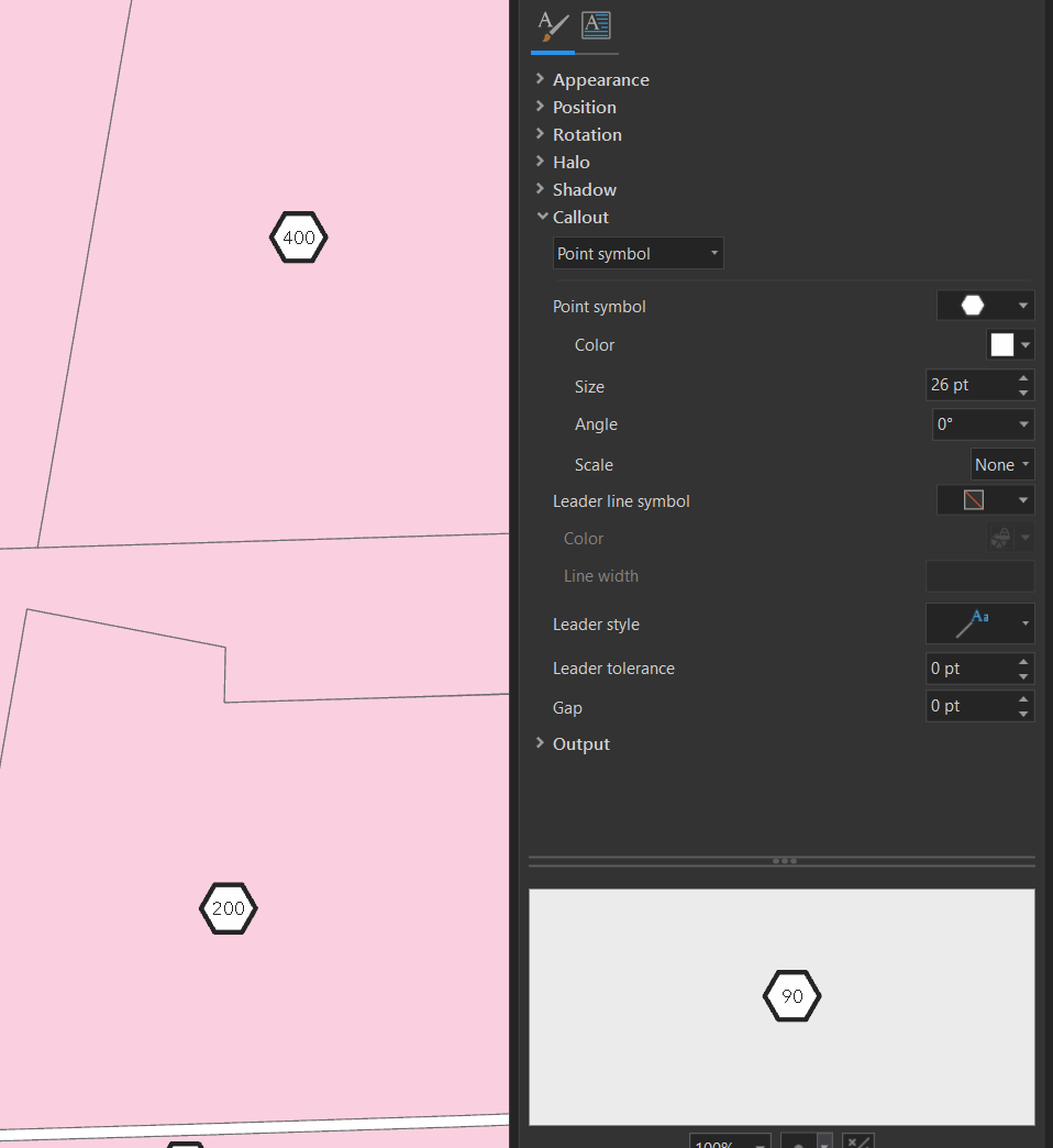 More options for label background in legend - Esri Community