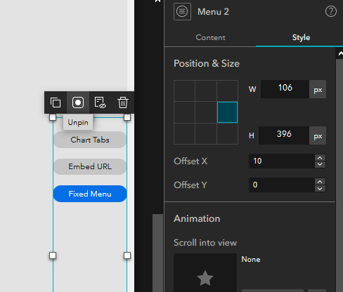 Solved: Is it possible to create a scrolling page experien... - Esri ...