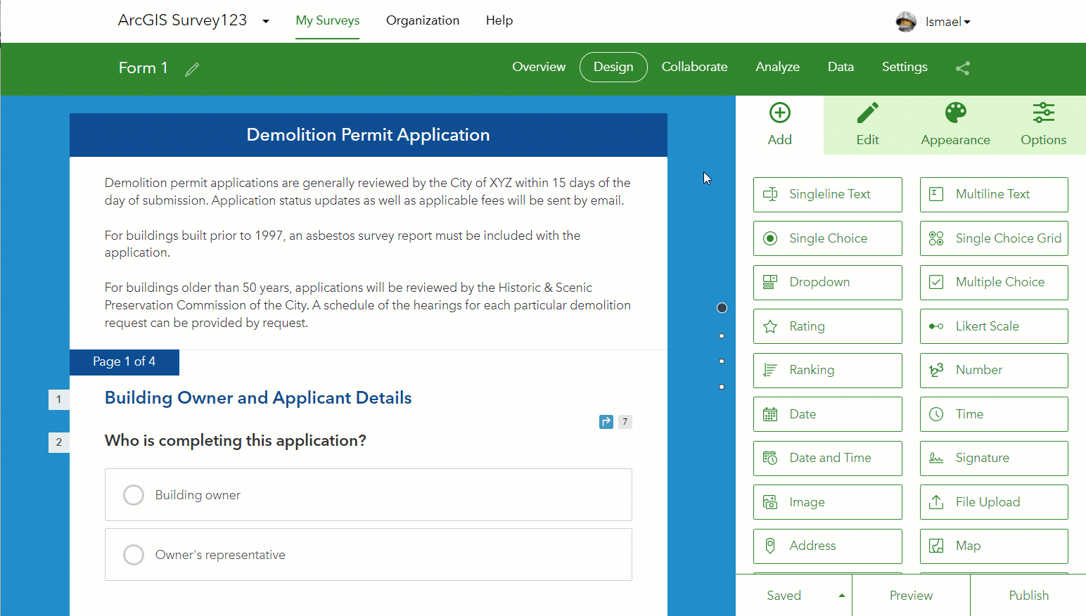 What's new in ArcGIS Survey123 (December 2021) - Esri Community