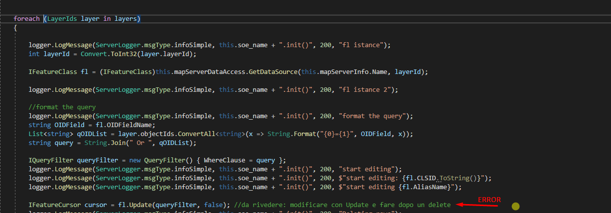 Solved: edit session arcgis enterprise sdk - Esri Community