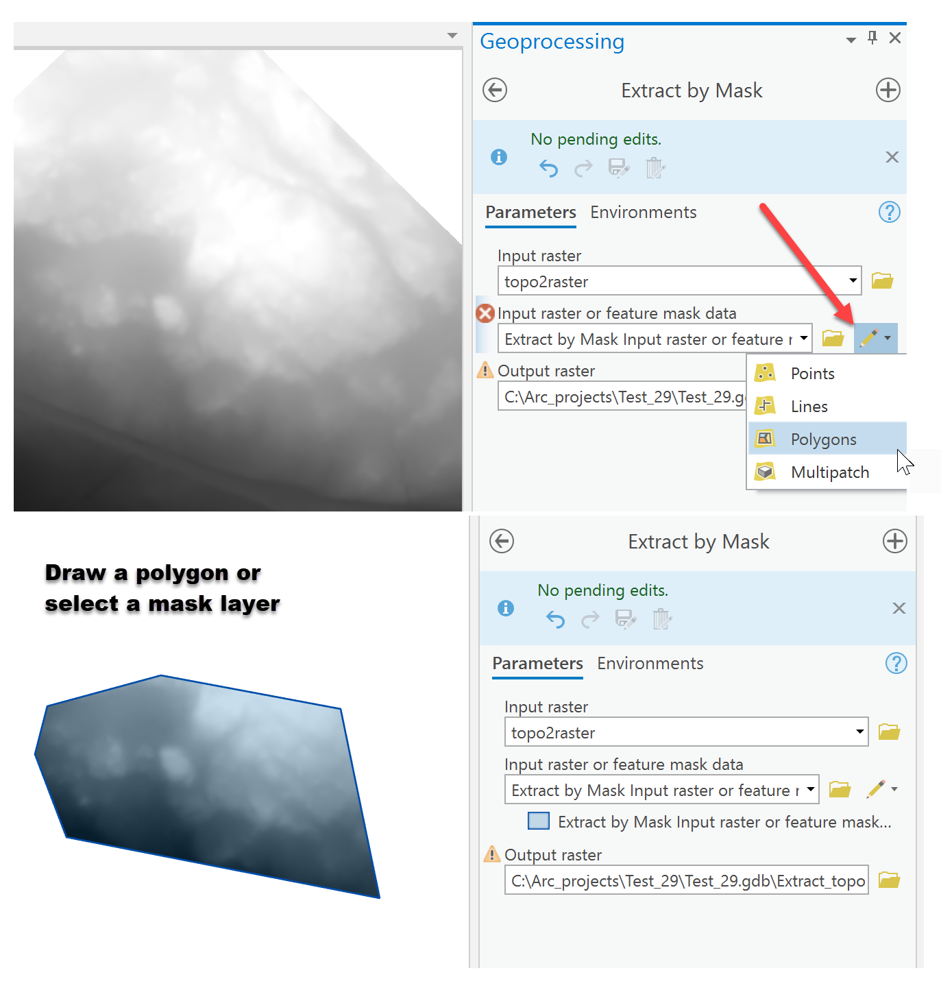 Solved: Isolating a particular area from a raster - Esri Community