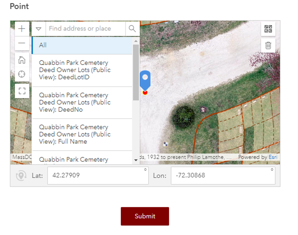 Add Custom Search Mode for Geopoint map - Esri Community