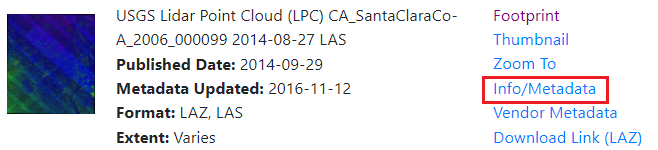 Solved: Using LIDAR data from USGS in Arcgis Pro - Esri Community