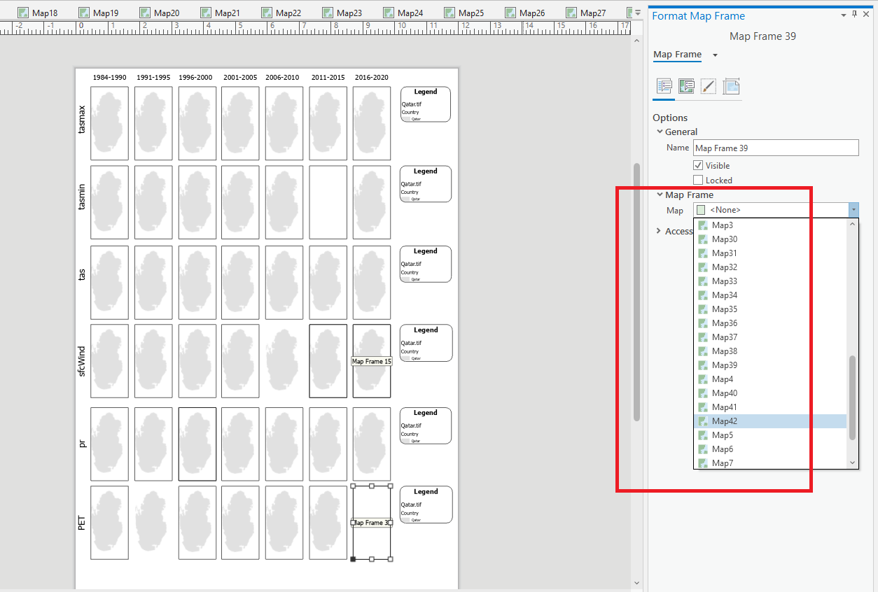 sort maps successively in the map frame - Esri Community
