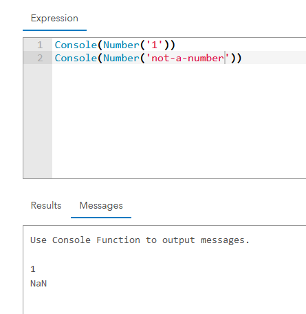 Widget choices with number values in string fields - Esri Community