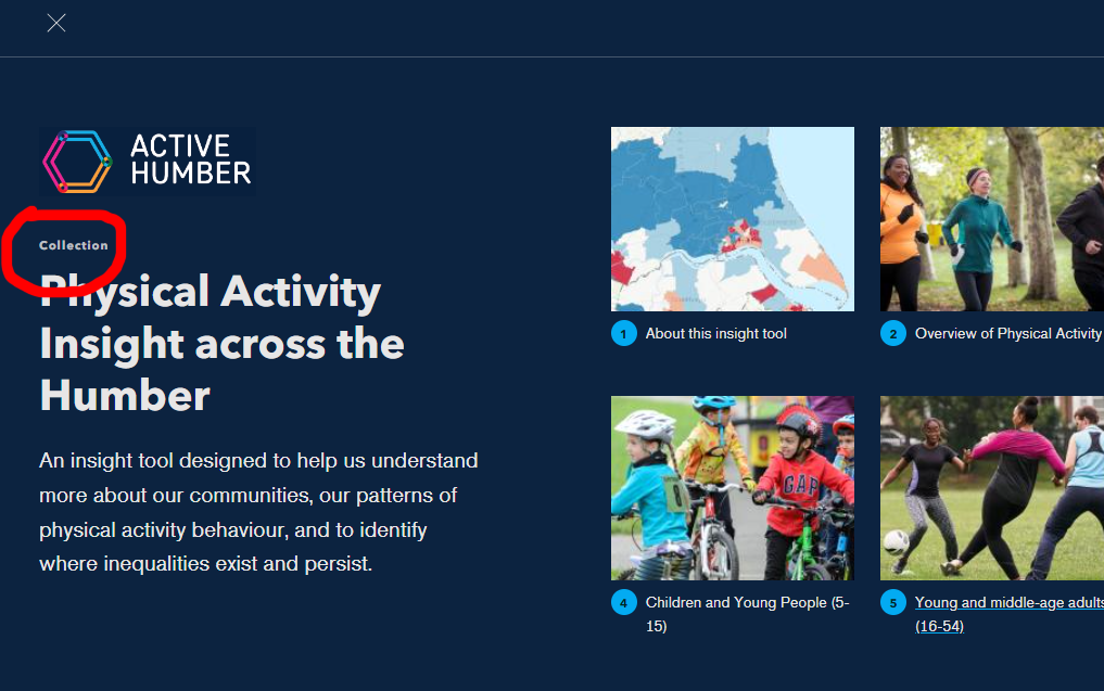 Solved: Storymap collections sub-heading - Esri Community