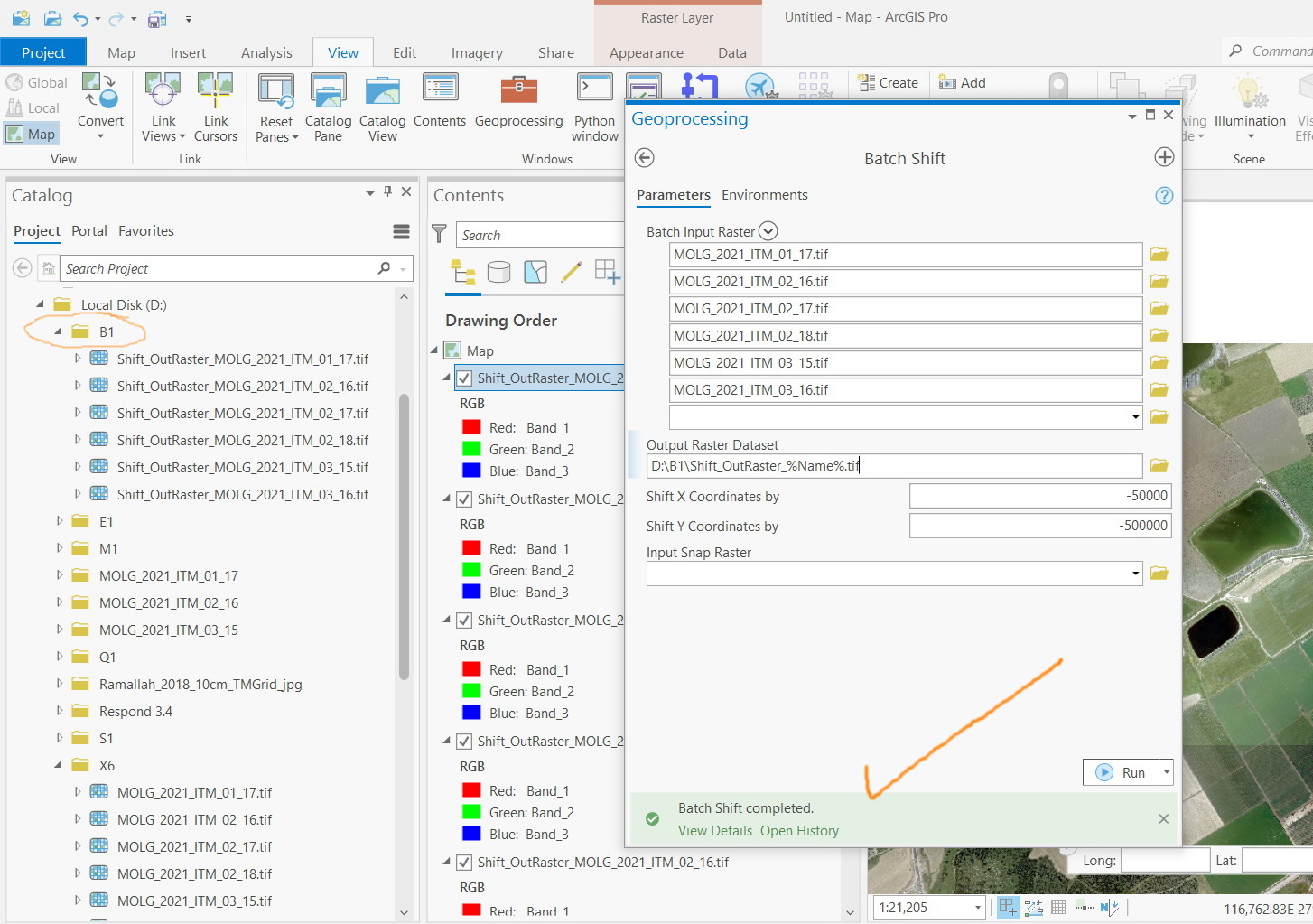 Solved: ArcGIS Pro 2.9: How to get the output of the batch... - Esri ...