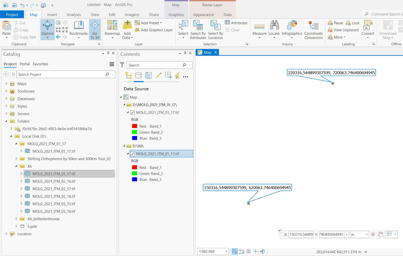 Solved: ArcGIS Pro 2.9: tif imagery fails to respect its w... - Esri ...