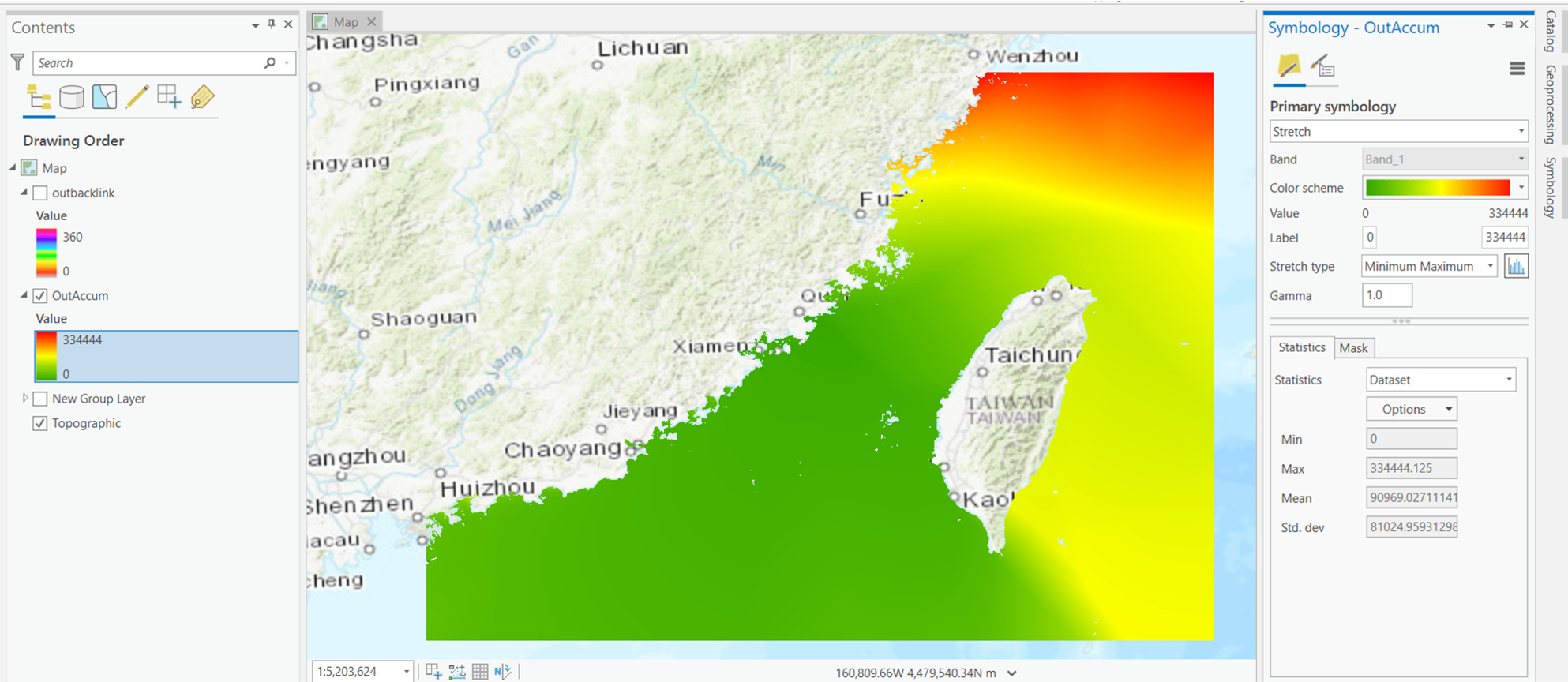 Solved: Distance Accumulation and Path Distance crash with... - Esri ...