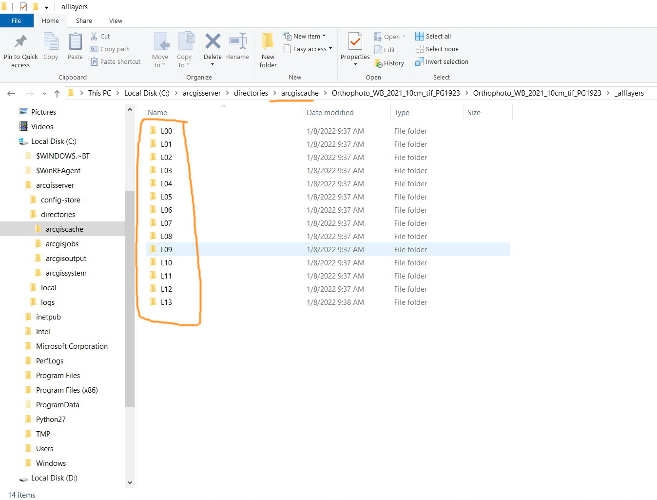 ArcGIS Pro 2.9: Pro fails to detect a cached servi... - Esri Community