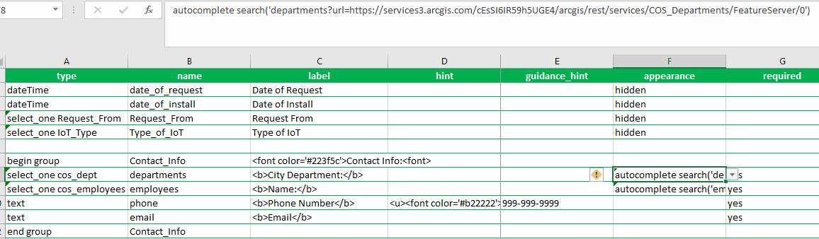 Custom JavaScript functions in Survey123
