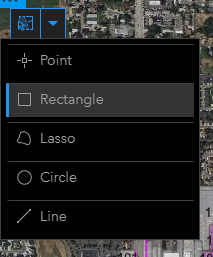 Solved: Draw widget to select features on dashboard? - Esri Community