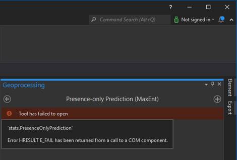 Solved: Spatial Statistics Tool Error: Error HRESULT E_FAI... - Esri ...