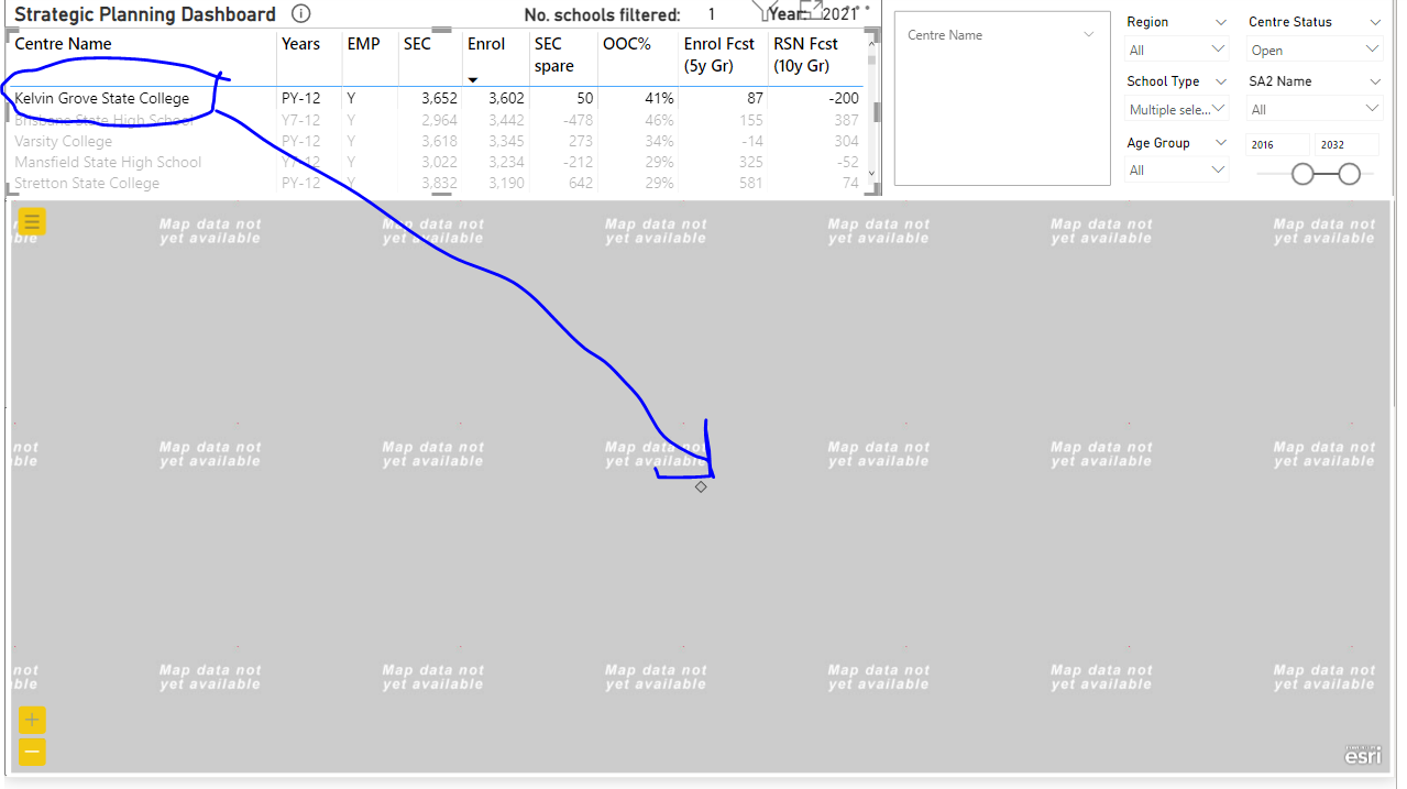 Set zoom to level - ArcGIS for Power BI - Esri Community