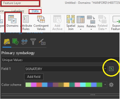 ArcGIS Pro 2.9 - Symbology using numerical domain ... - Esri Community