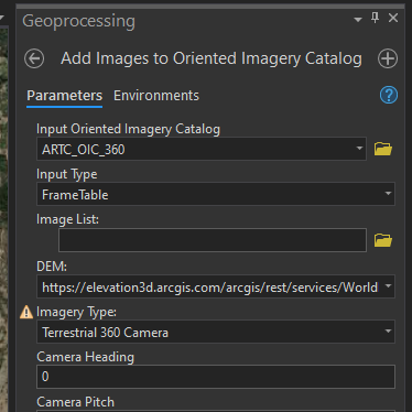 Oriented Imagery Viewer spherical image load error - Esri Community