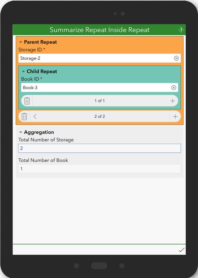Solved: Summarize or Count Repeats inside Repeat - Esri Community