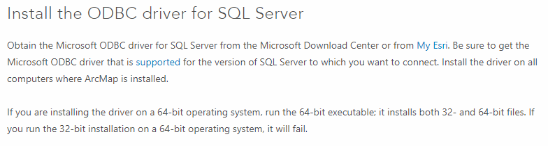 Unable to create SDE database connections - Esri Community