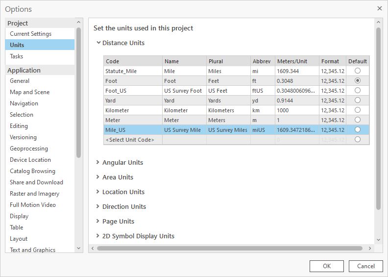 Solved: ArcGIS Pro display units - Esri Community