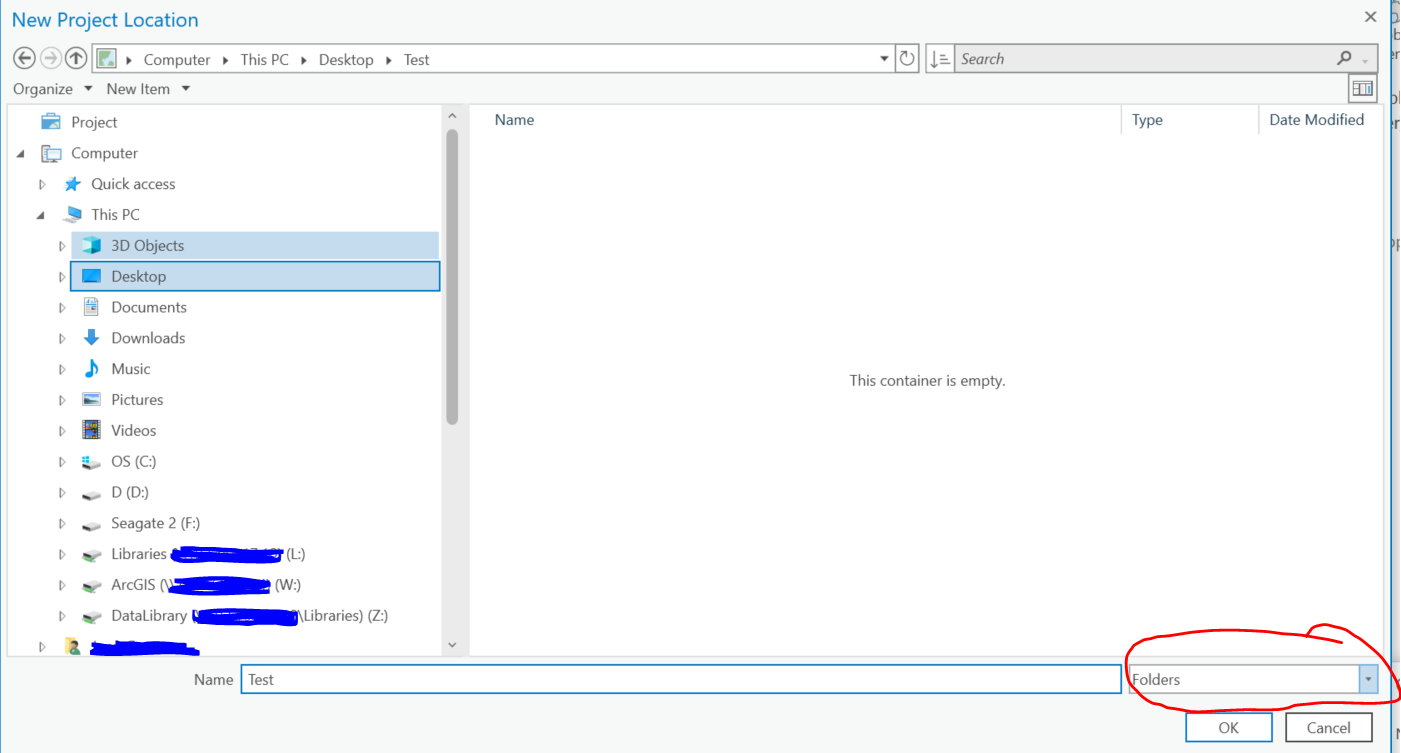 Saving ArcPro projects & have no option for an .ap... - Esri Community
